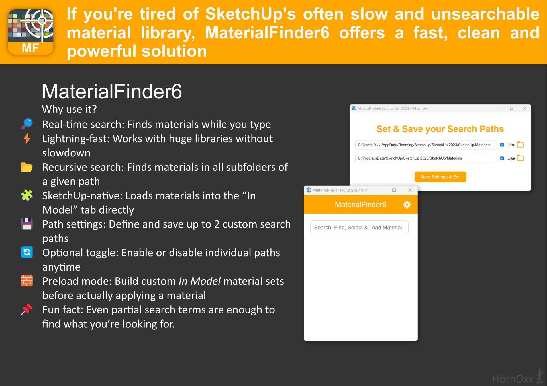 MaterialFinder6 | SketchUcation