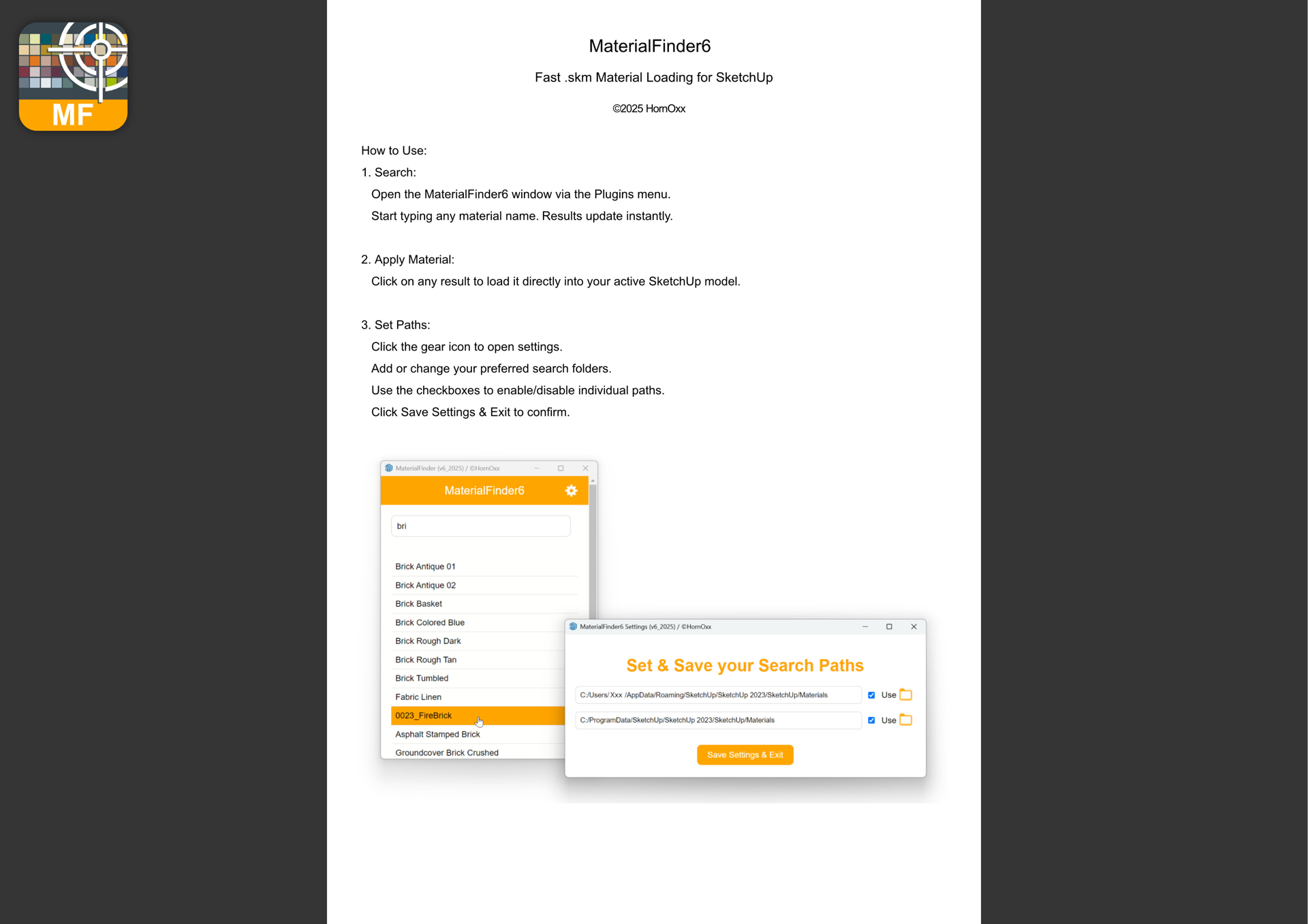 MaterialFinder6 | SketchUcation