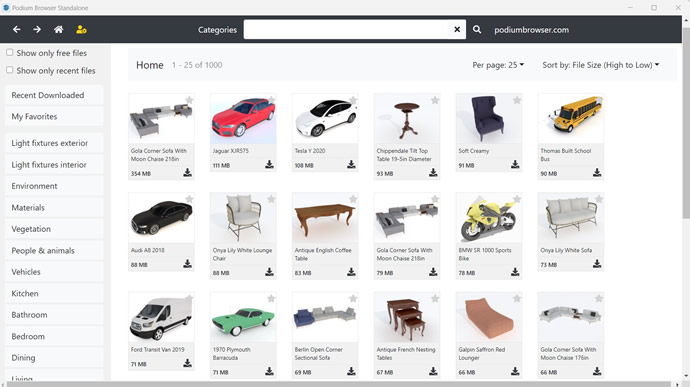 Podium Browser 2024 for Win and Mac | SketchUcation